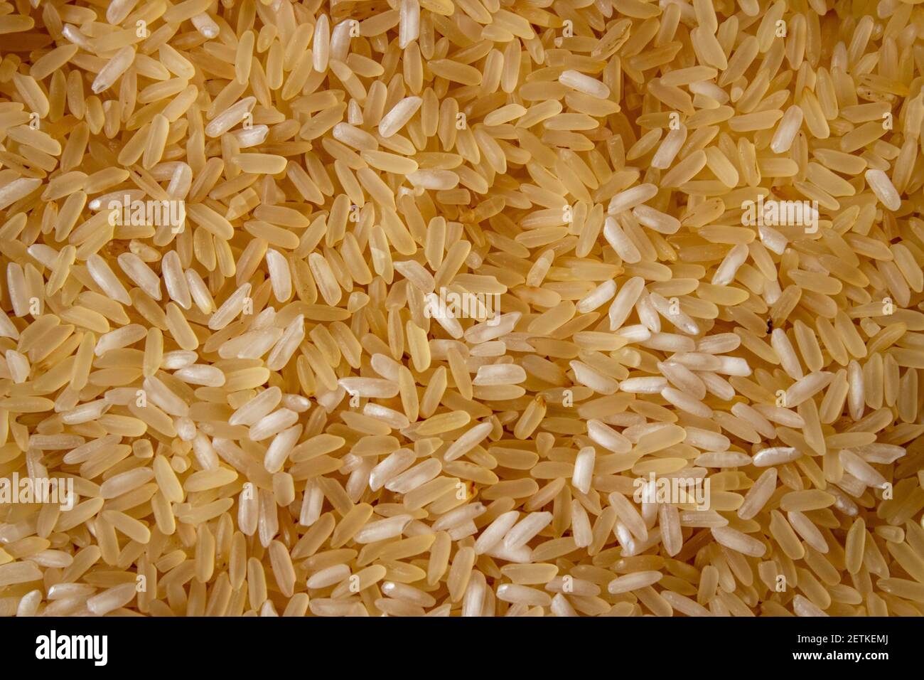 Background of scattered golden raw rice. Rice Texture Stock Photo - Alamy