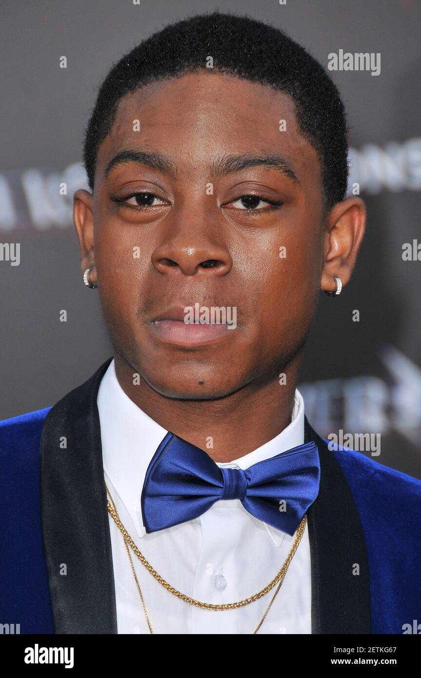 RJ Cyler arrives at "Saban's Power Rangers" Los Angeles Premiere held ...