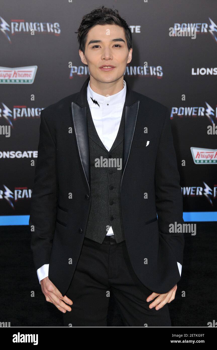 Ludi Lin arrives at "Saban's Power Rangers" Los Angeles Premiere held ...