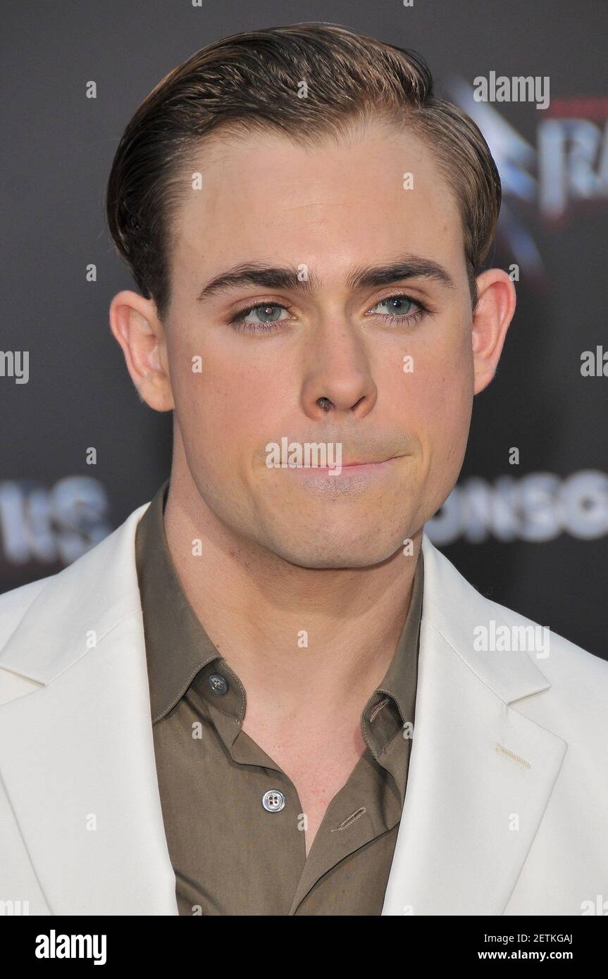 Dacre Montgomery arrives at "Saban's Power Rangers" Los Angeles ...