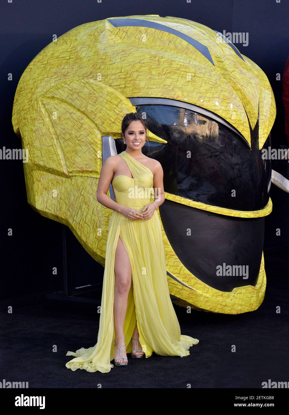 Becky G arrives at "Saban's Power Rangers" Los Angeles Premiere held at ...