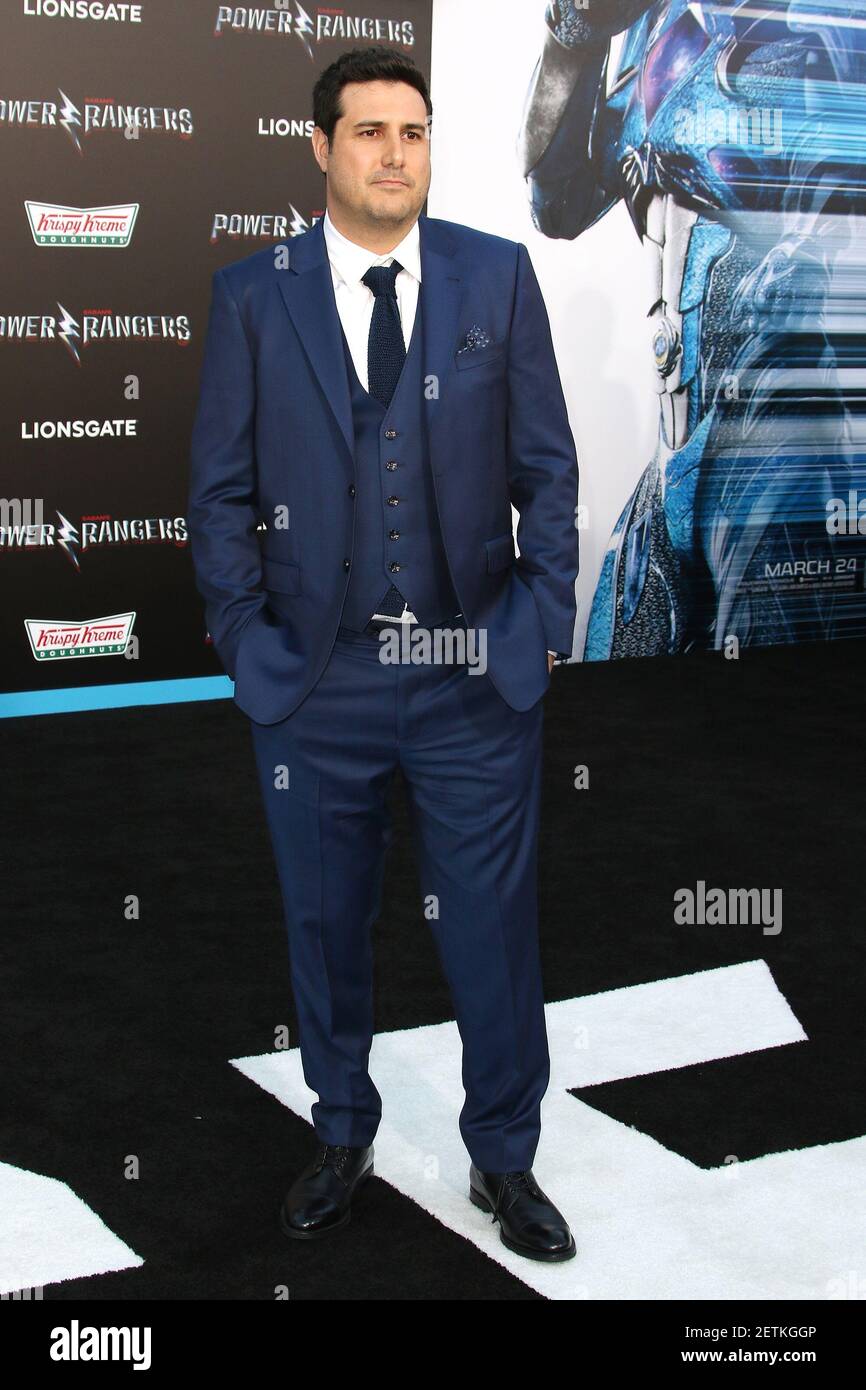 Dean Israelite at the Premiere Of Lionsgate's 'Power Rangers' held at ...