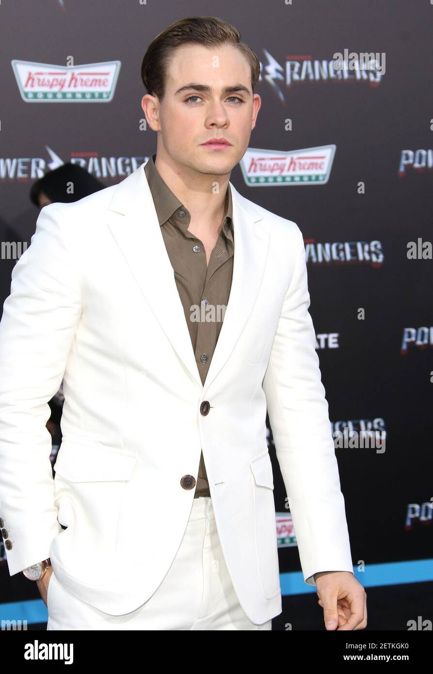 Dacre Montgomery at the Premiere Of Lionsgate's 'Power Rangers' held at ...