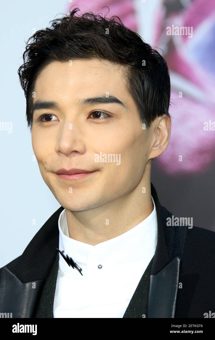 Ludi Lin at the Premiere Of Lionsgate's 'Power Rangers' held at The ...