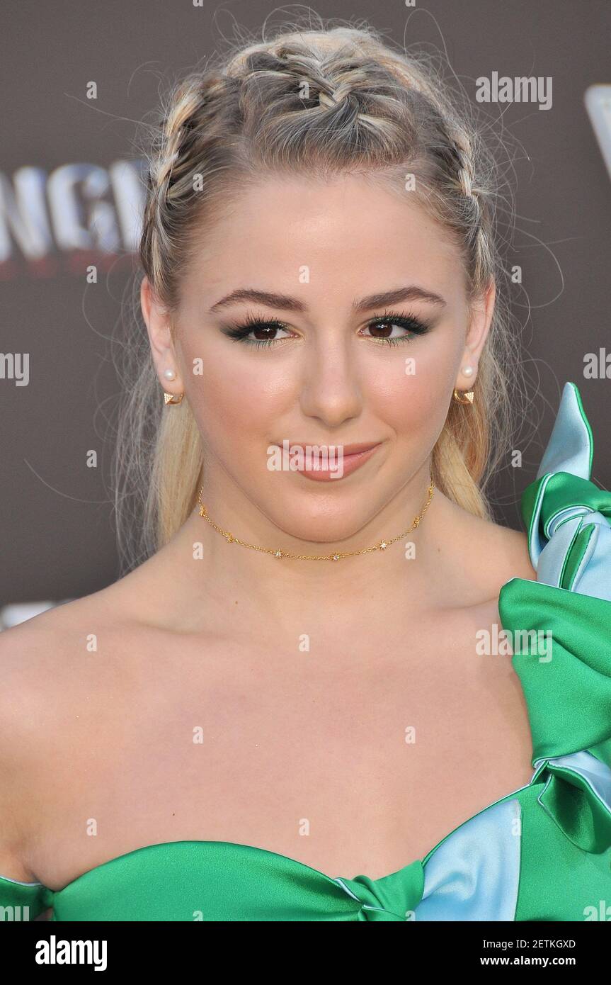 Chloe Lukasiak arrives at "Saban's Power Rangers" Los Angeles Premiere ...