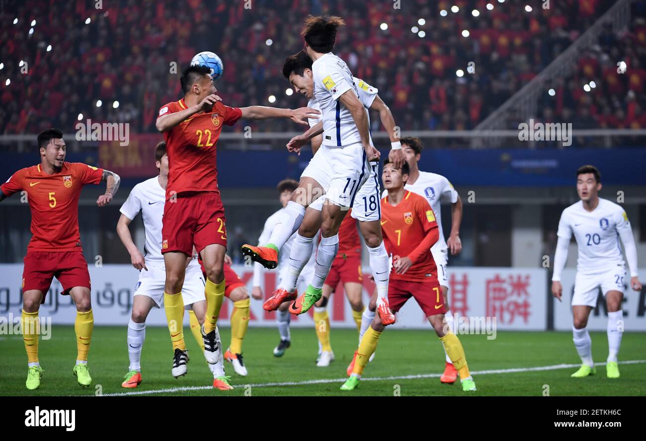 (170323) -- CHANGSHA, March 23, 2017 (Xinhua) -- China's Yu Dabao (L3 ...