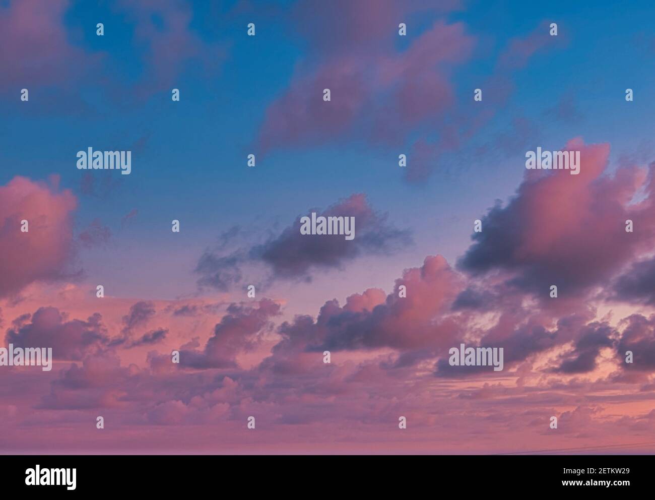 sunset sky, UK 2021 Stock Photo - Alamy