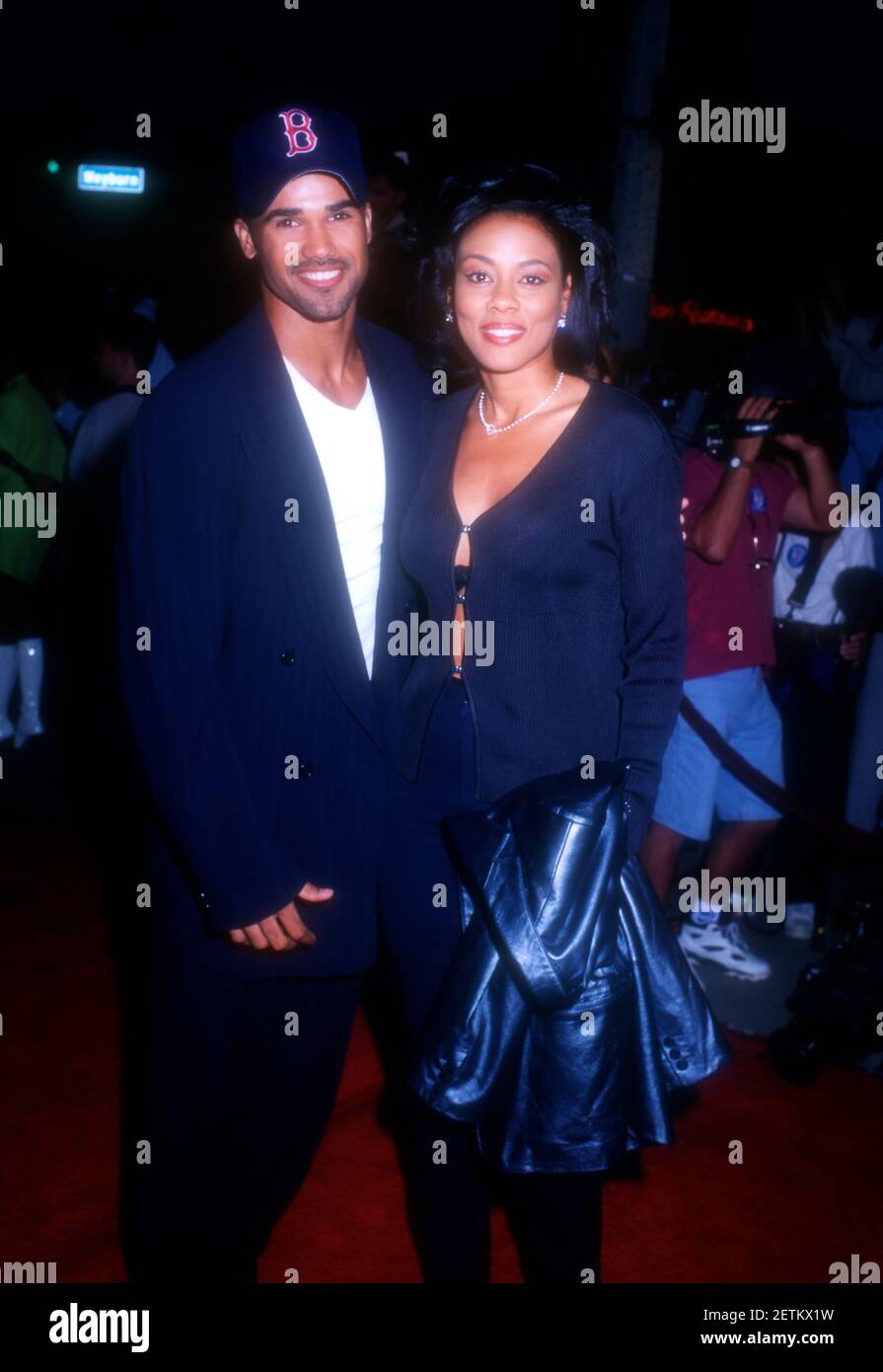 Westwood, California, USA 8th May 1996 Actor Shemar Moore and actress ...