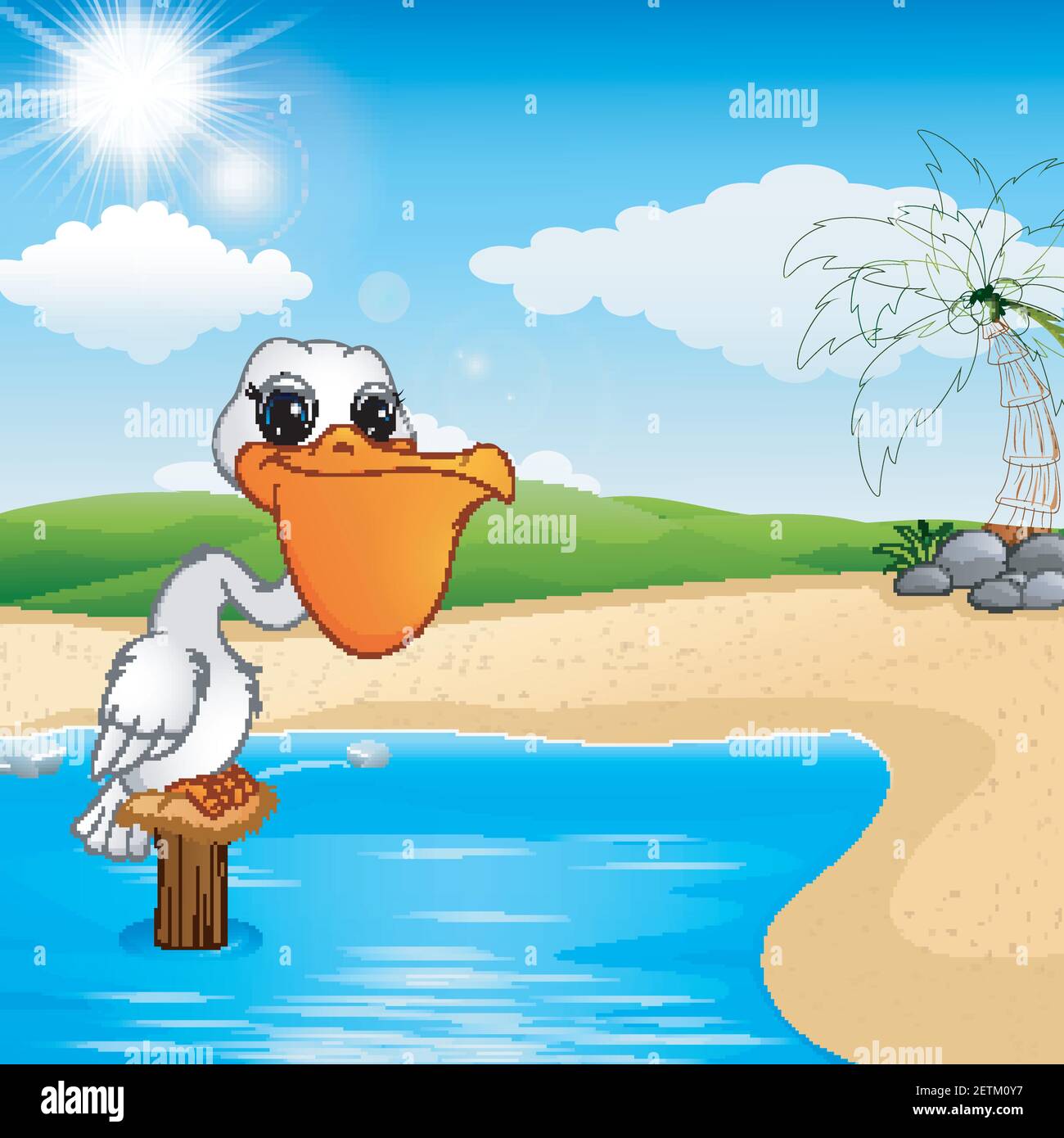 Coconut tree log in hi-res stock photography and images - Alamy