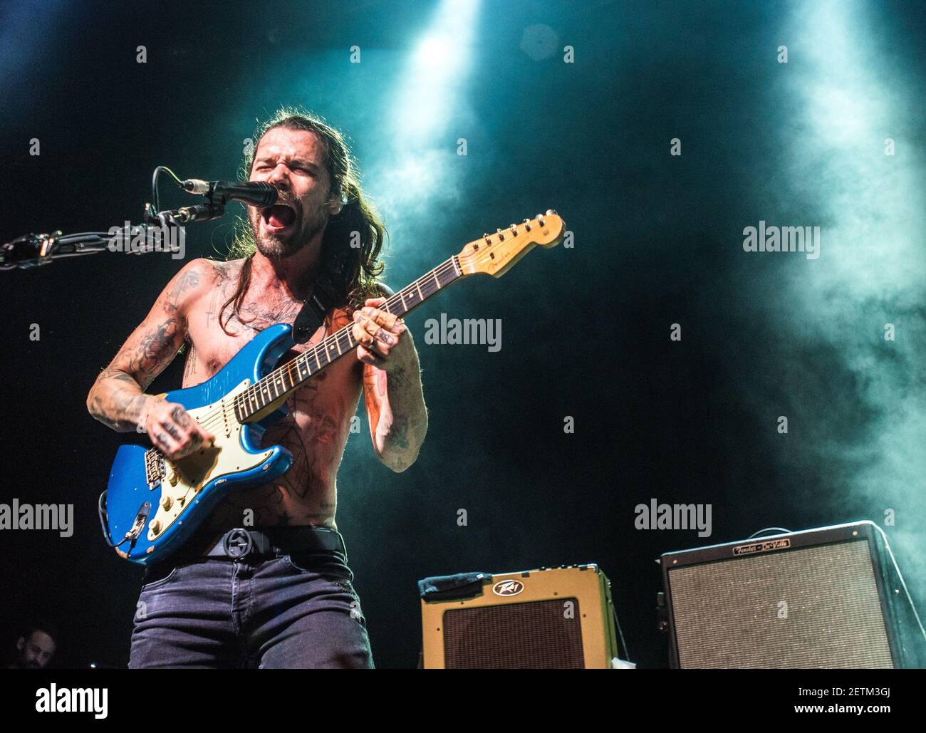 Musician Simon Neil of Biffy Clyro Performs at The Fillmore on March 28 ...