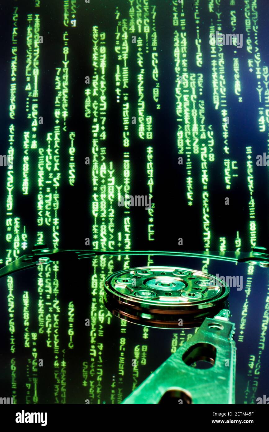 Destroyed hard disk drive hi-res stock photography and images - Alamy