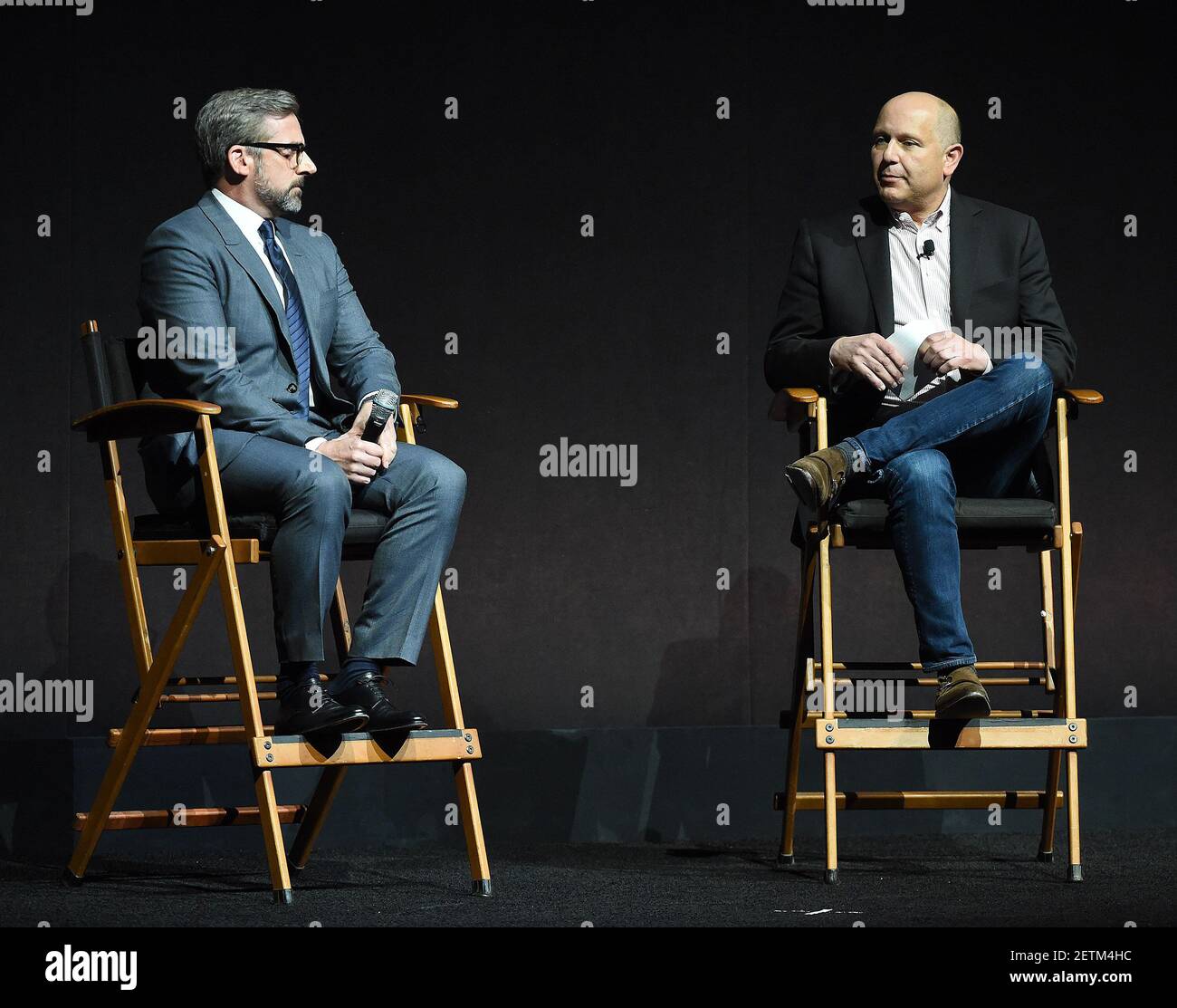 LAS VEGAS, NV - MARCH 29: Actor Steve Carrell and CEO of Illumination ...