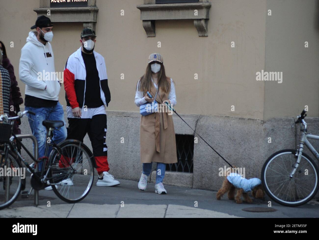 Milan, Gianluigi Donnarumma and girlfriend Alessia Elefante in the ...