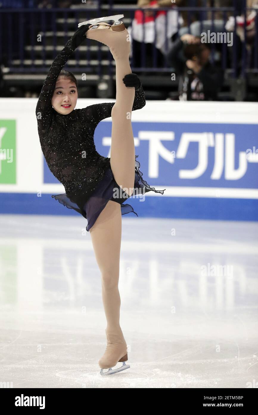 Zijun Li, China, during Ladies Short Program at the Isu World Figure ...
