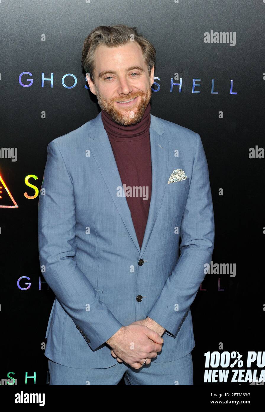 Actor Donal Brophy attends the NY premiere of Ghost in the Shell at the ...
