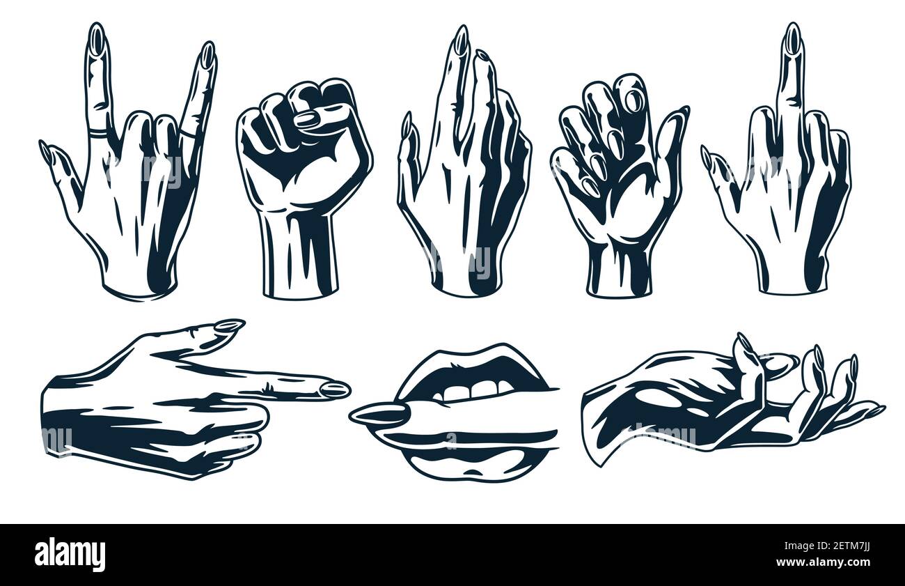 Nail bar sign hi-res stock photography and images - Alamy