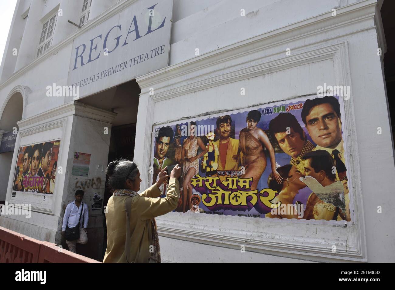 NEW DELHI, INDIA - MARCH 30 Regal Theatre, the 85-year-old iconic ...