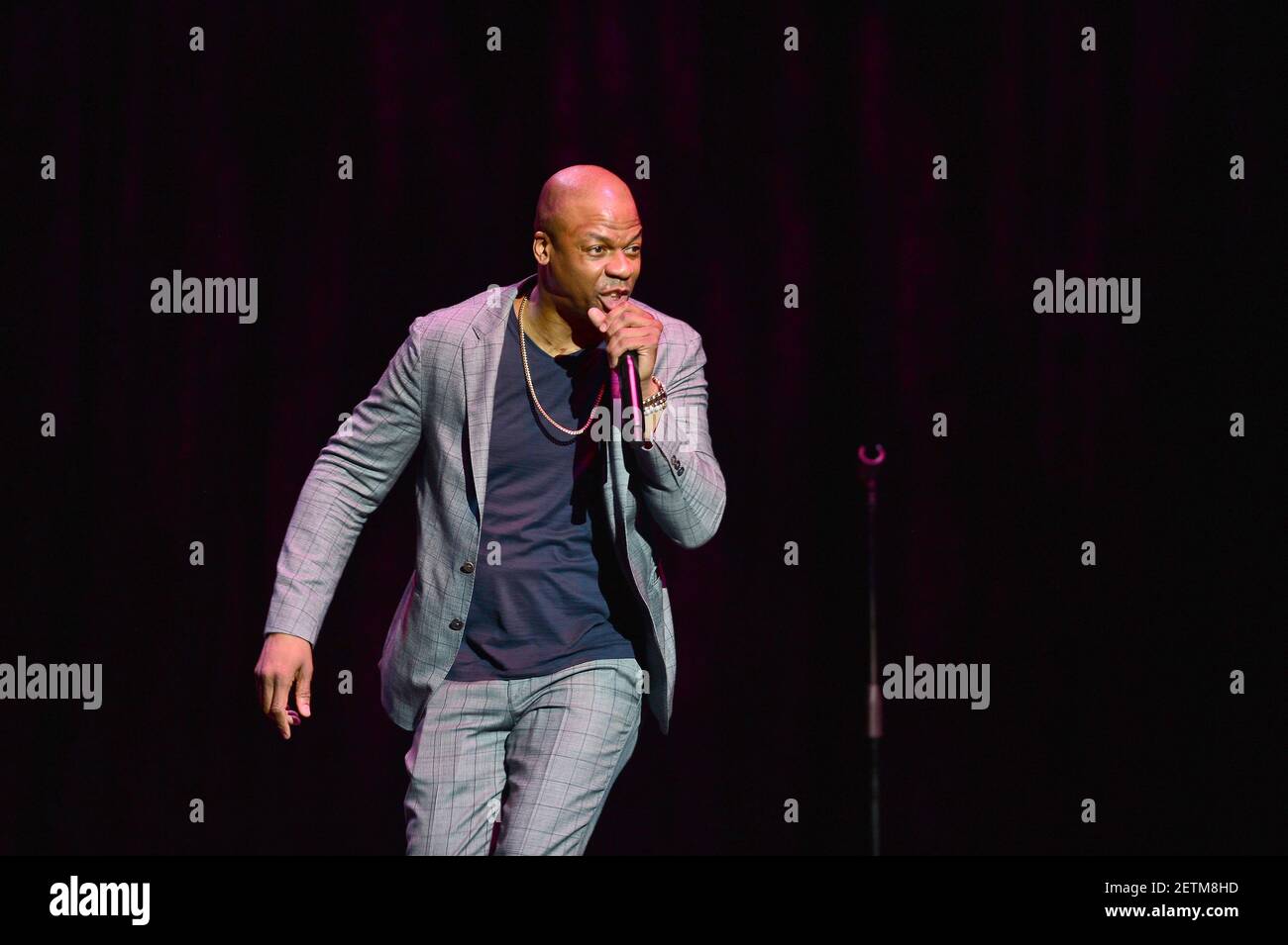 HOLLYWOOD, FL - MARCH 29: Actor/comedian Ardie Fuqua preforms as the ...