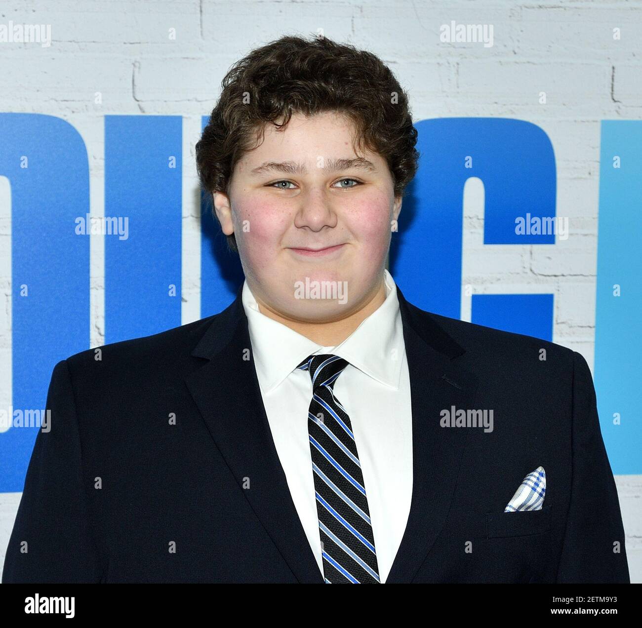 Actor Jeremy Shinder attends the world premiere of Going In Style at ...