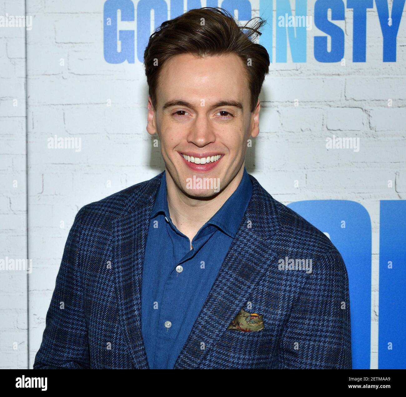 Actor Erich Bergen attends the world premiere of Going In Style at the ...