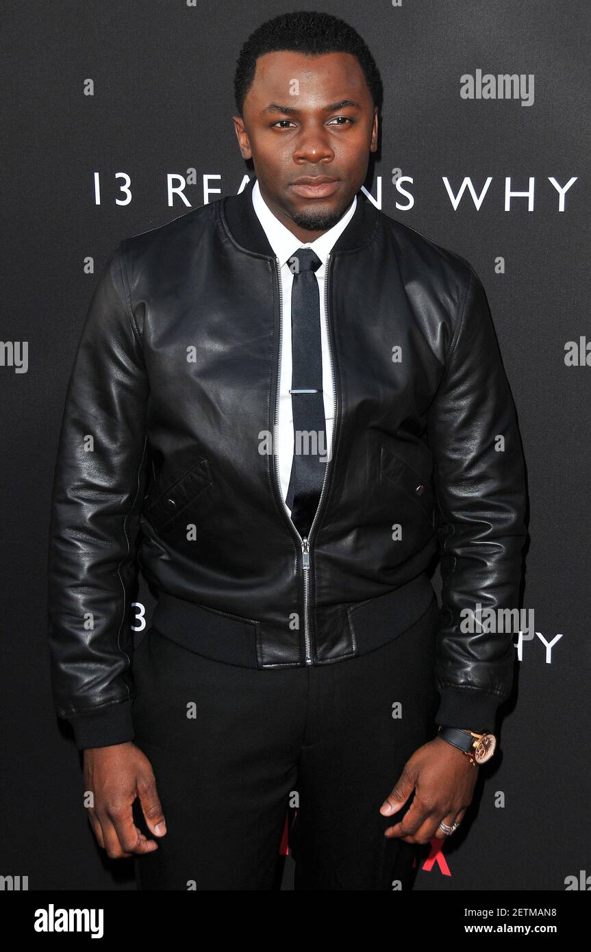 Derek Luke at Netflix's "13 Reasons Why" Los Angeles Premiere held at ...