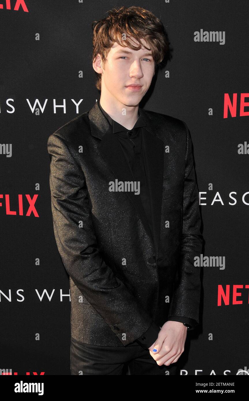 Devin Druid at Netflix's "13 Reasons Why" Los Angeles Premiere held at ...