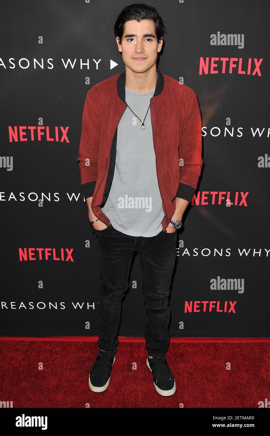 Henry Zaga at Netflix's "13 Reasons Why" Los Angeles Premiere held at ...