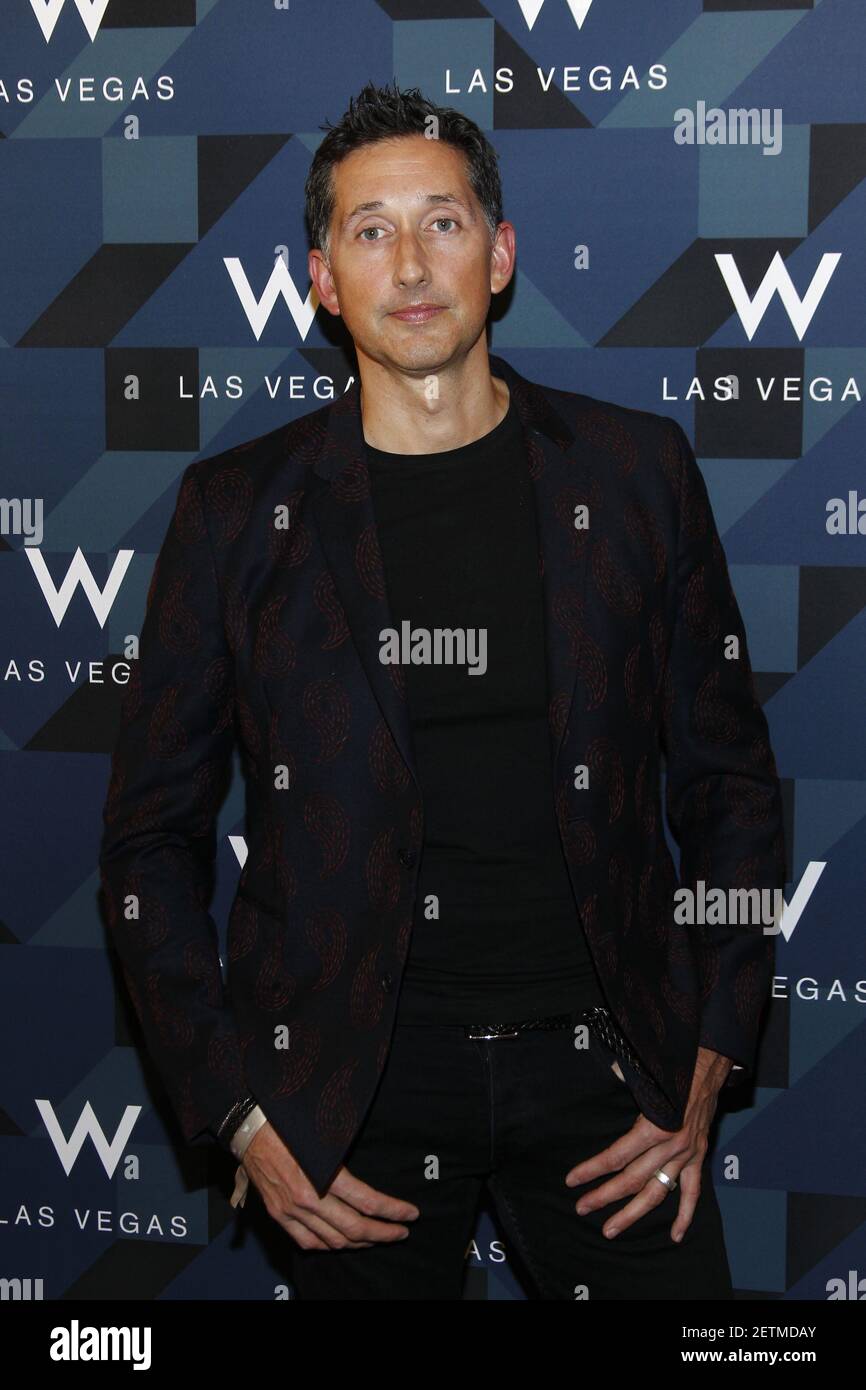 Anthony Ingham (Global Brand Leader, W Hotels) attends the W Las Vegas ...