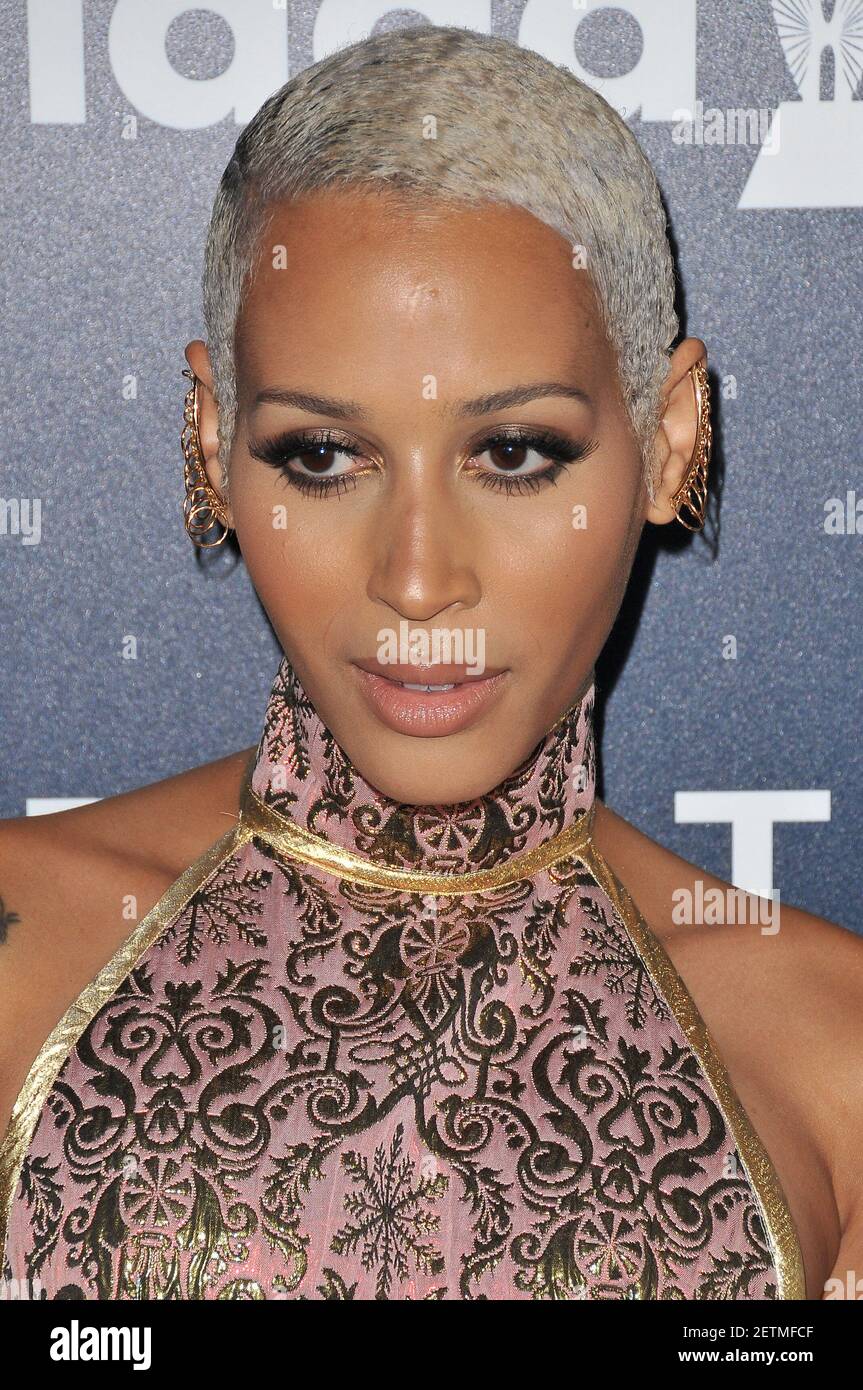 Isis King arrives at the 28th Annual GLAAD Media Awards held at the ...