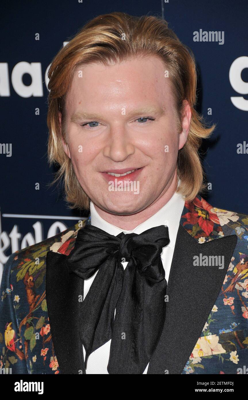 Henry Conway arrives at the 28th Annual GLAAD Media Awards held at the ...