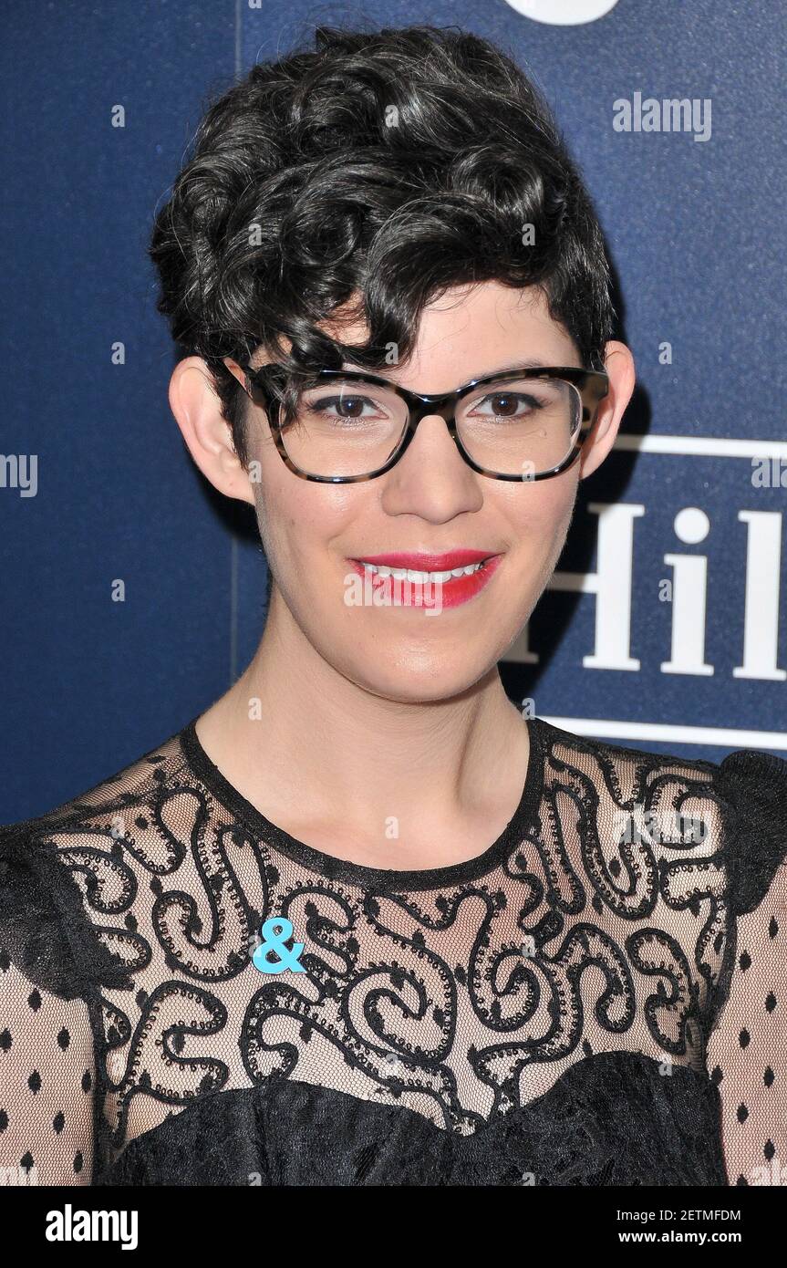 Rebecca Sugar arrives at the 28th Annual GLAAD Media Awards held at the ...