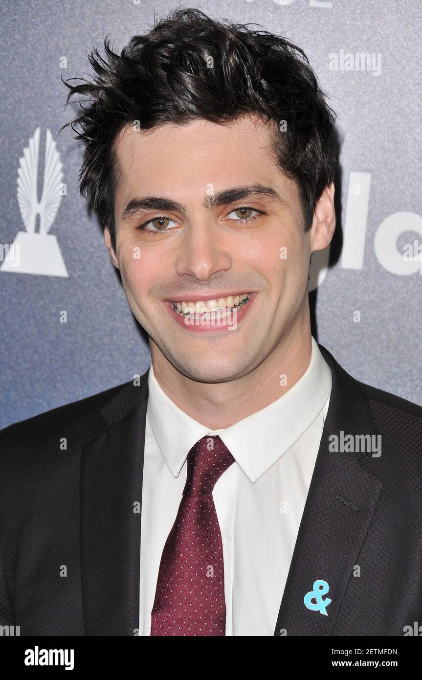 Matthew Daddario arrives at the 28th Annual GLAAD Media Awards held at ...