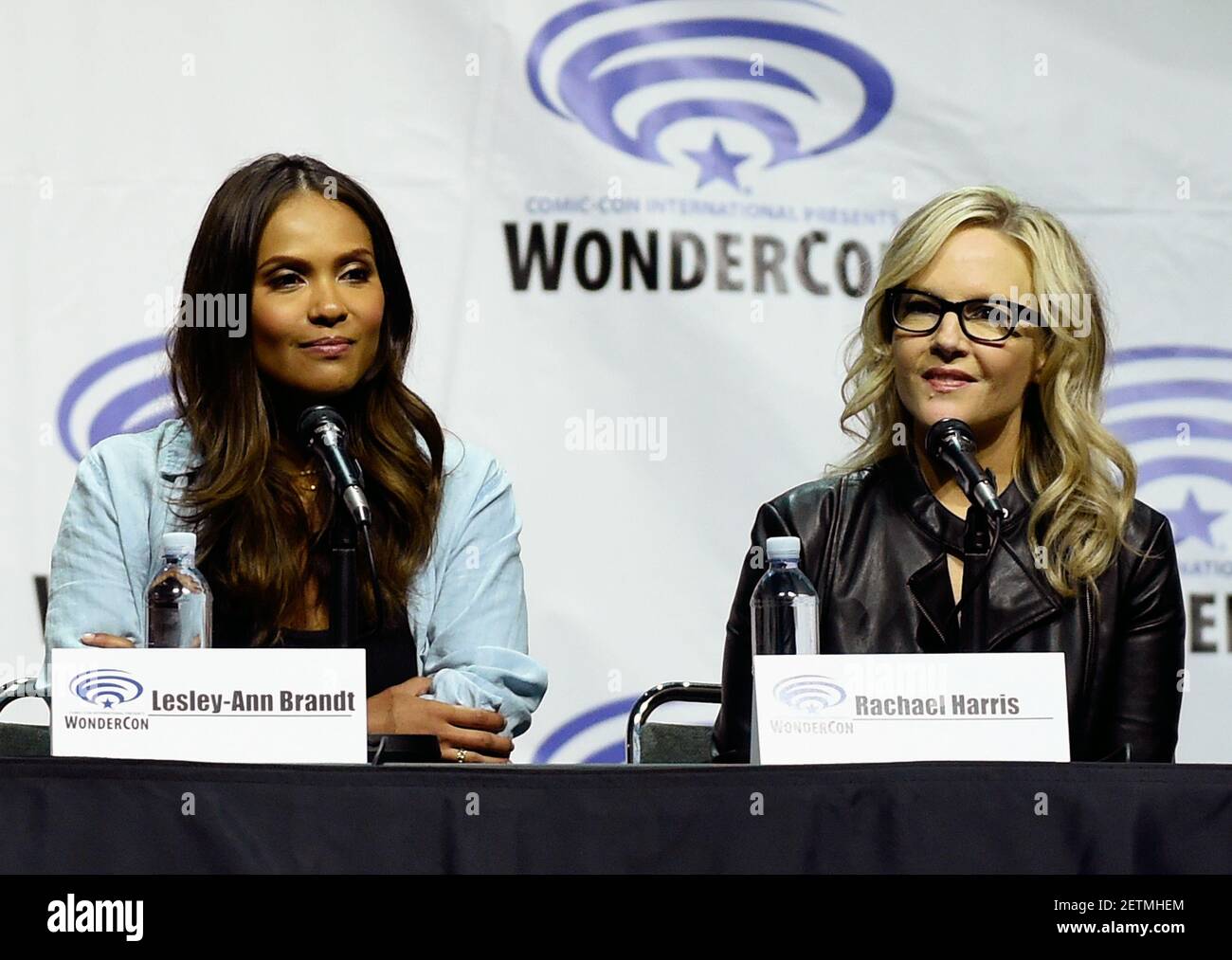 ANAHEIM, CA - APRIL 2: Cast members Lesley-Ann Brandt and Rachael ...