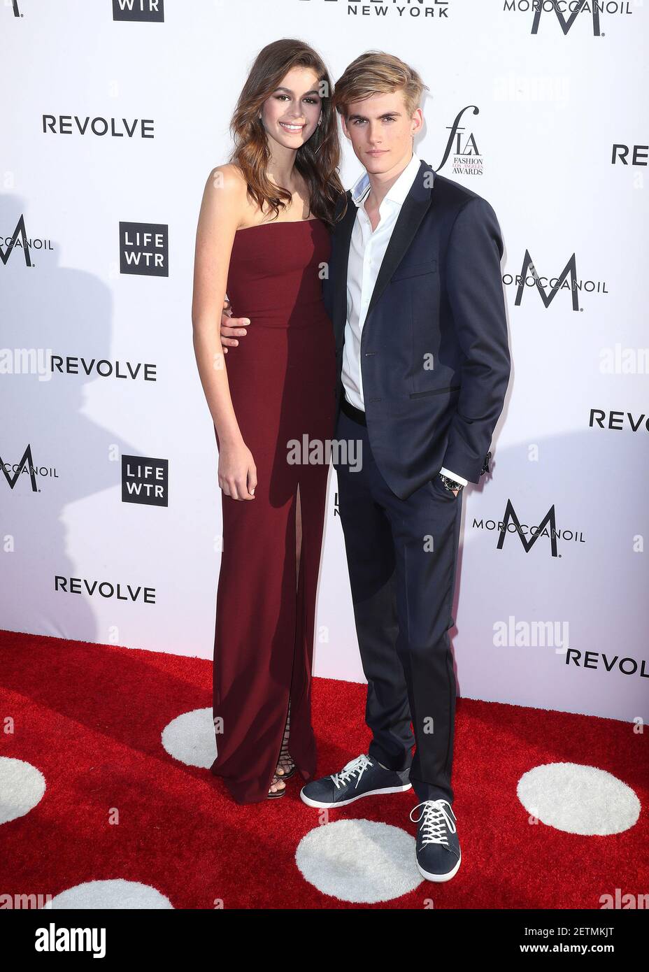 WEST HOLLYWOOD, CA - APRIL 2: Kaia Gerber and Presley Gerber at The ...