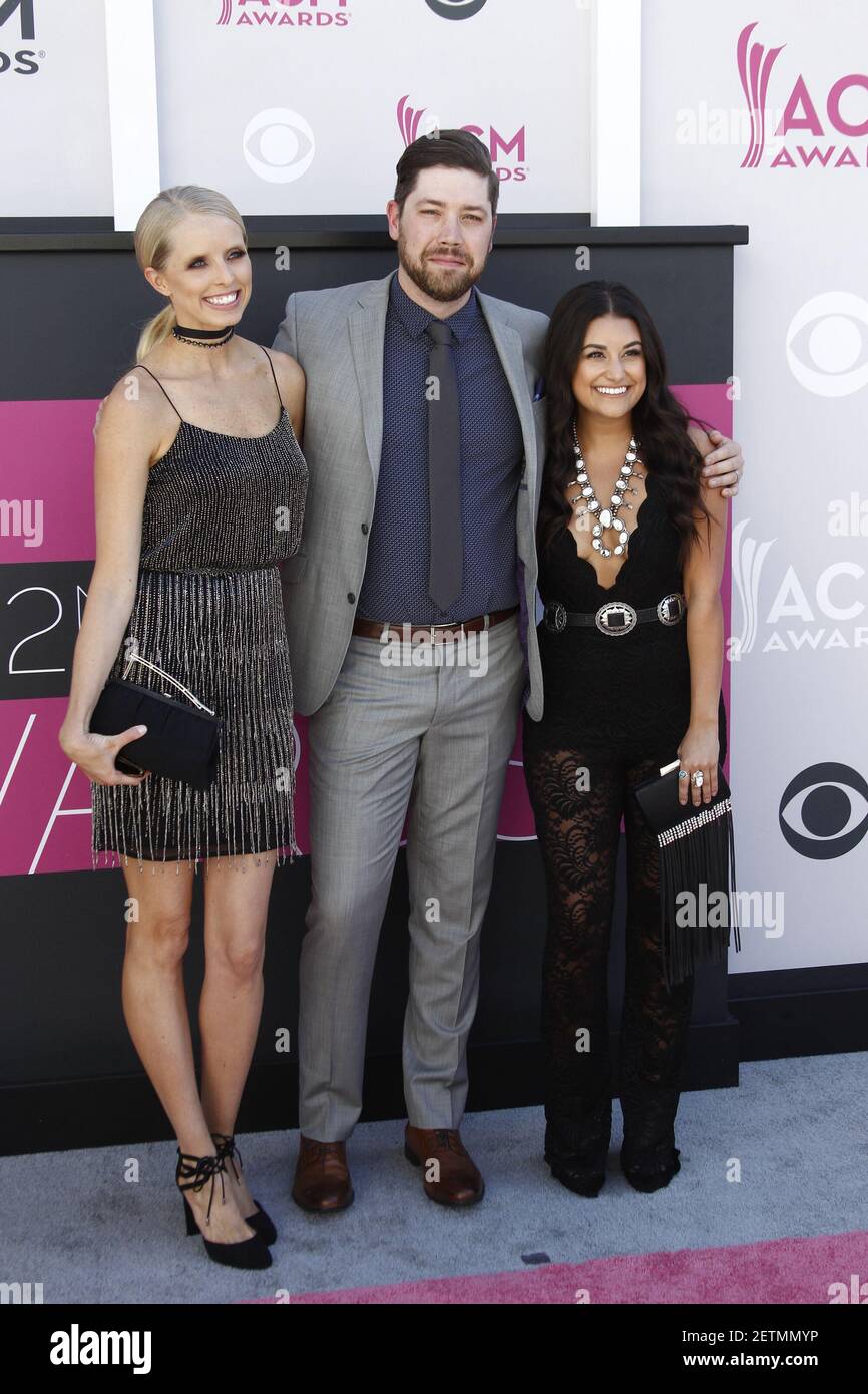 Laney Crowder, Corey Crowder and Alyssa Micaela arrive for the 52nd ...