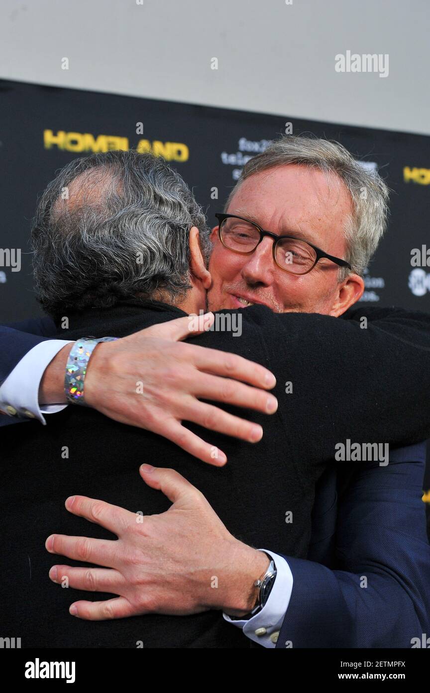 HOLLYWOOD, CA - APRIL 3: Mandy Patinkin and Alex Gansa attend a special ...