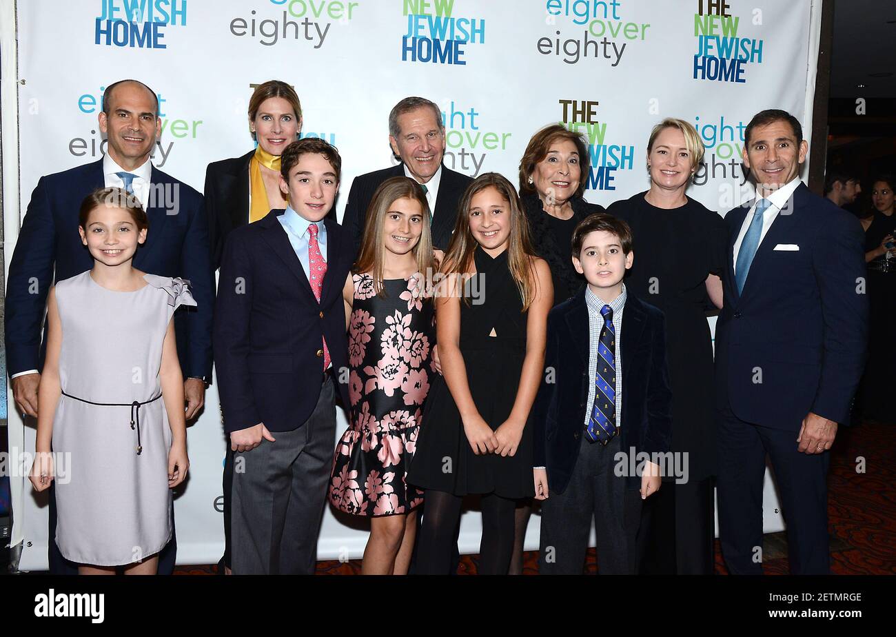 Morris Offit and family attend The New Jewish Home Celebration of 8 ...