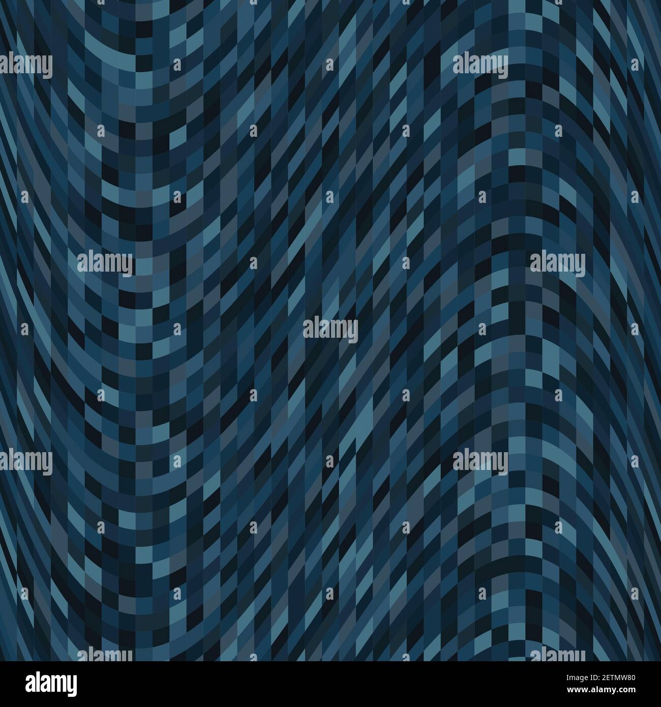 Seamless Texture of Pixel Denim Blue Dense Pixelated Noise Background ...