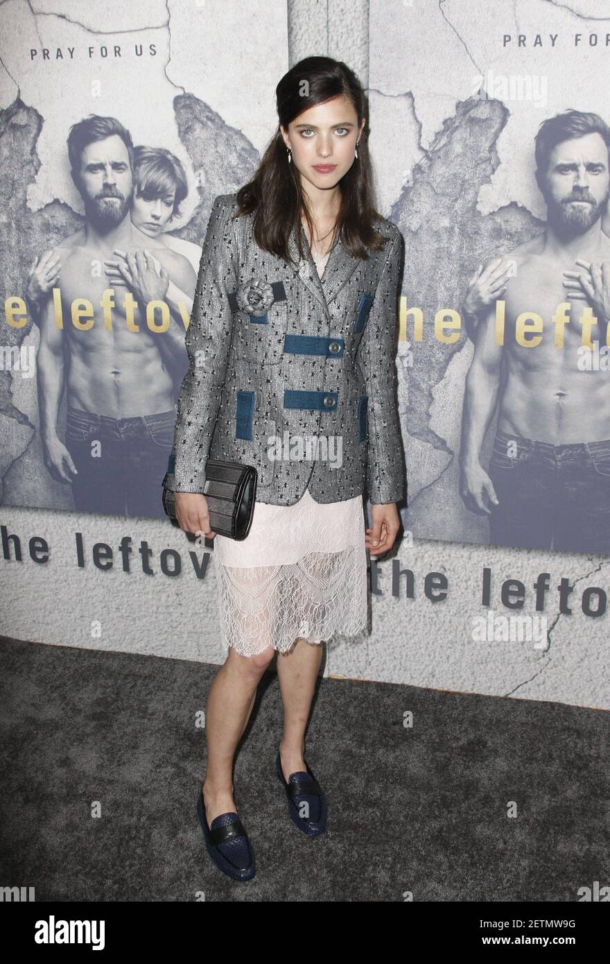 Actress Margaret Qualley attends the premiere of HBO's 'The Leftovers ...