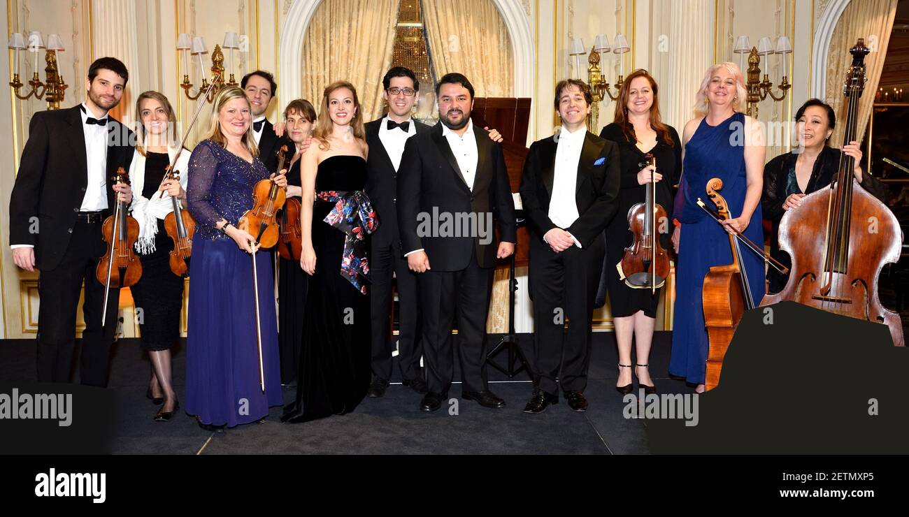 The Clarion Orchestra, soloists and conducter Steven Fox at The Clarion ...