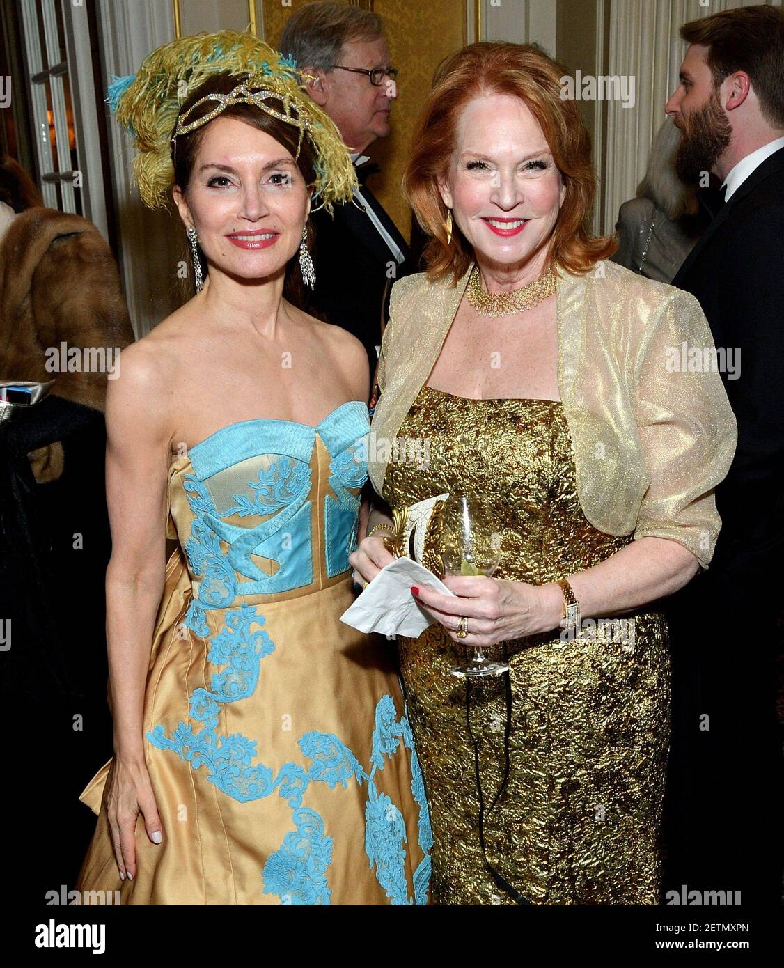 L-R: Jean Shafiroff and Christine Stonbely attend The Clarion Music ...