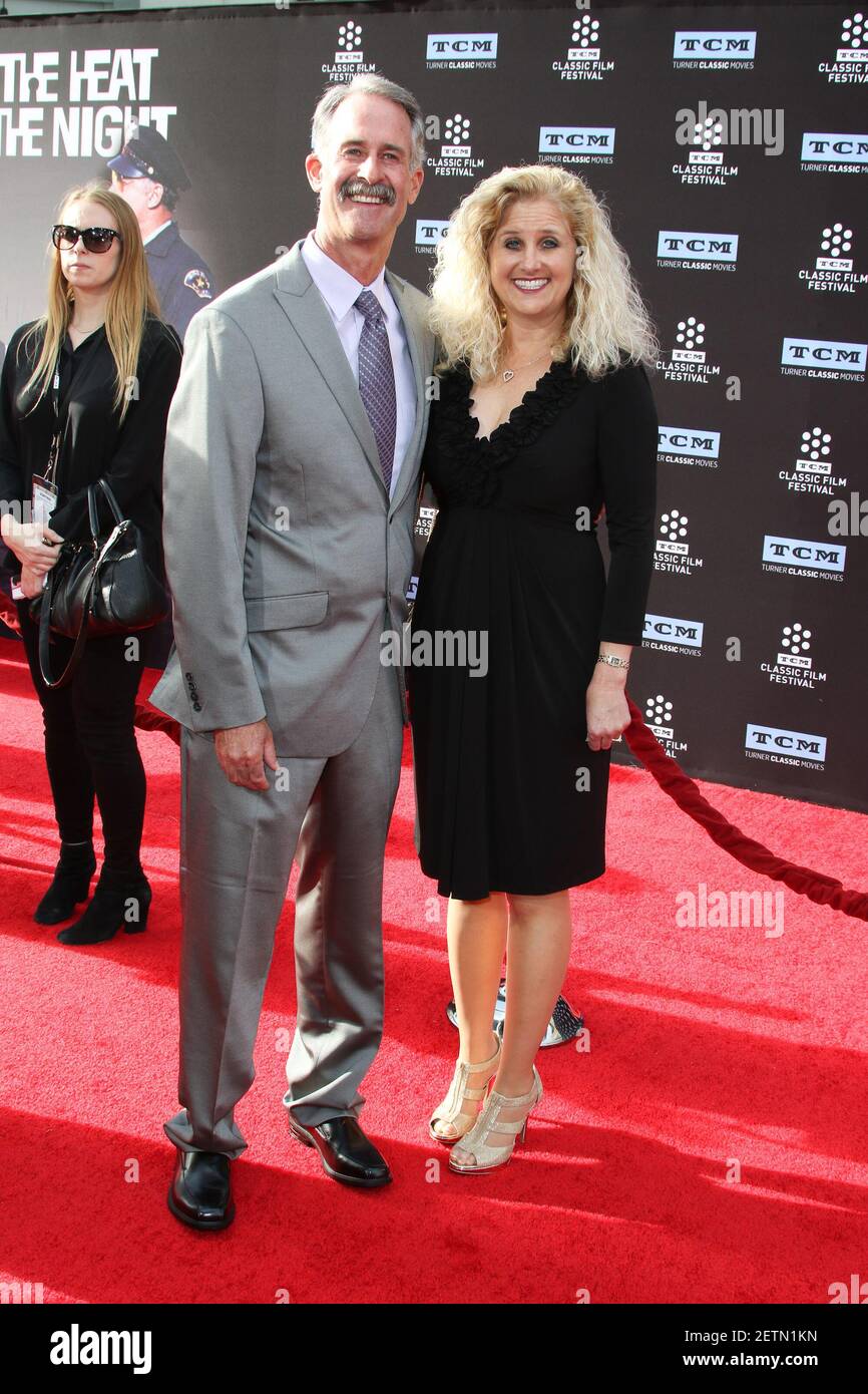 Wyatt McCrea (L) and Lisa McCrea at the 2017 TCM Classic Film Festival ...