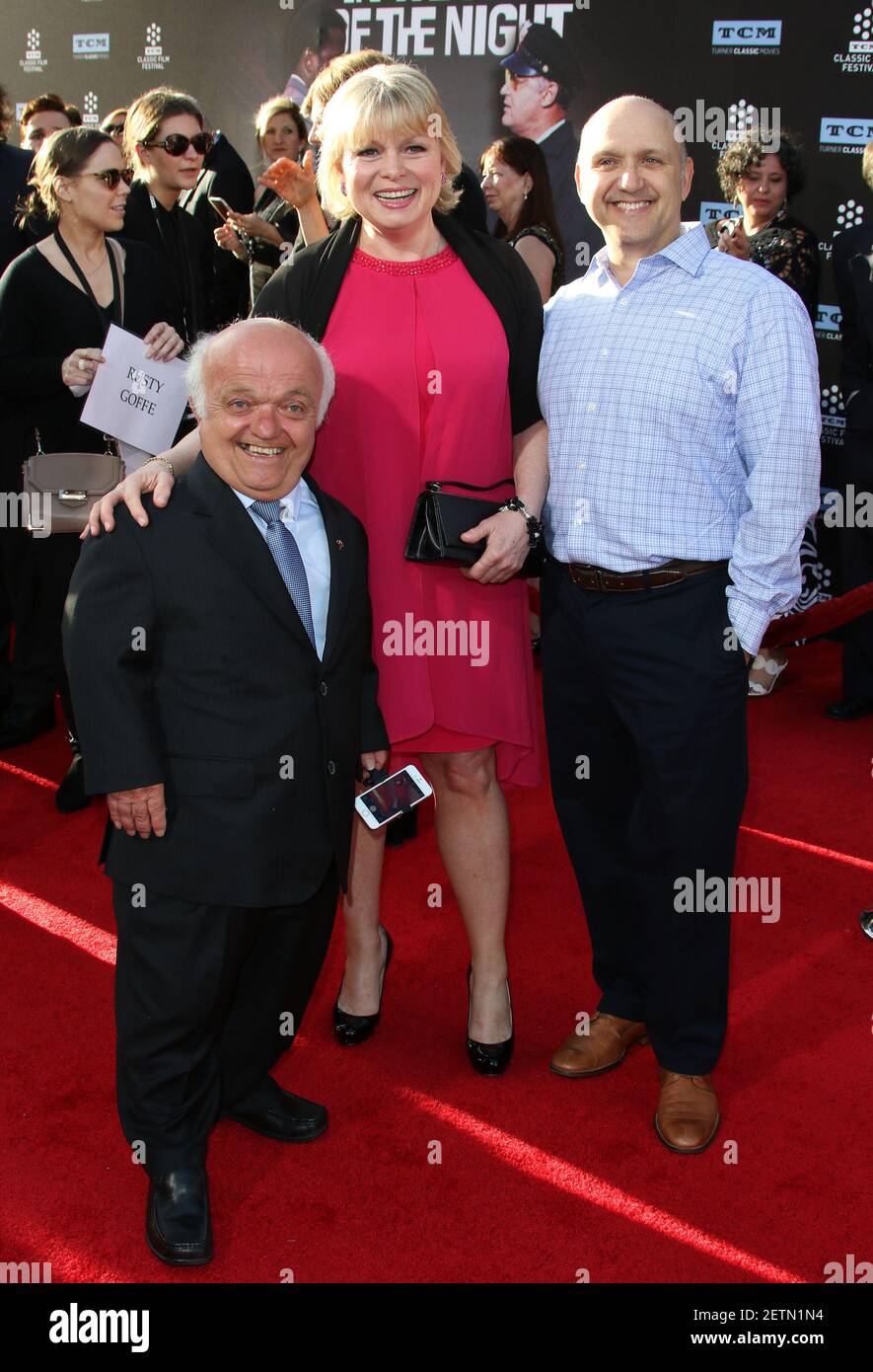 Rusty Goffe, Julie Dawn Cole and Paris Themmen at the 2017 TCM Classic ...