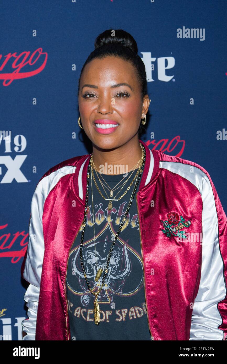 NEW YORK, NY - APRIL 6: Aisha Tyler attends "FX's 2017 All-Star Upfront ...