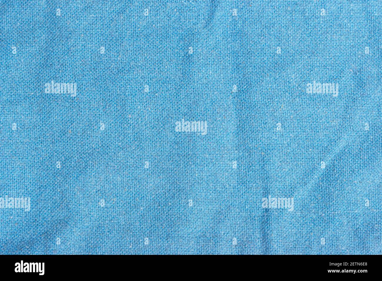 Close up photo of light blue cloth texture Stock Photo - Alamy