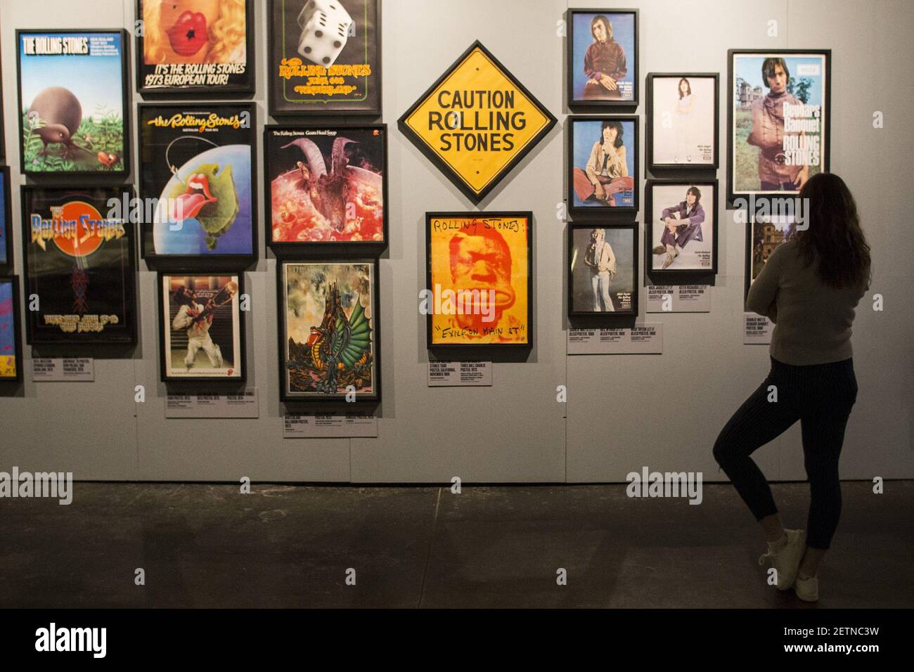 The Rolling Stones exhibit, Exhibitionism, is currently in New York and ...