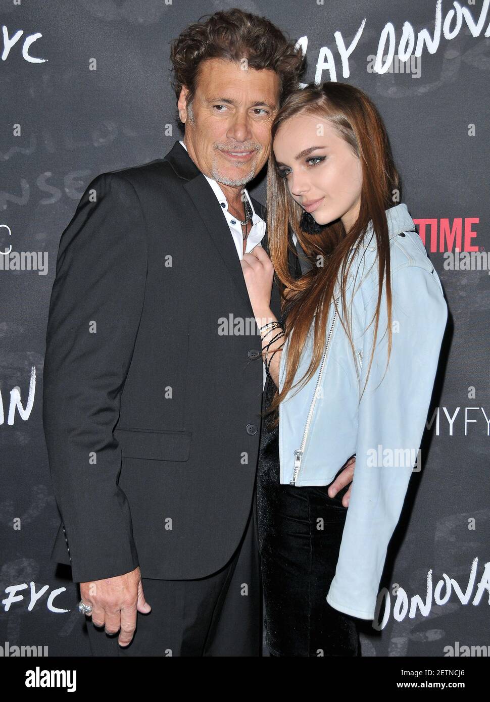 (L-R) Steven Bauer and Lyda Louden arrives at Showtime's "Ray Donovan ...