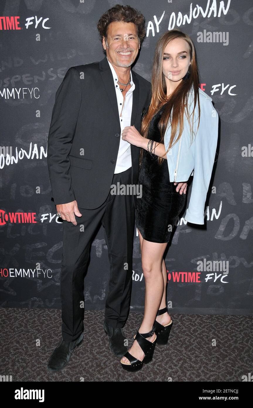 (L-R) Steven Bauer and Lyda Louden arrives at Showtime's "Ray Donovan ...