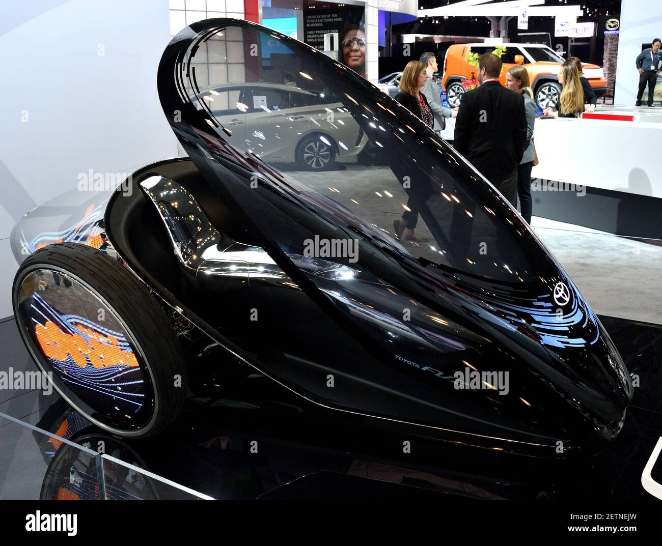 Toyota FV2 concept vehicle at the New York International Auto Show 2017 ...
