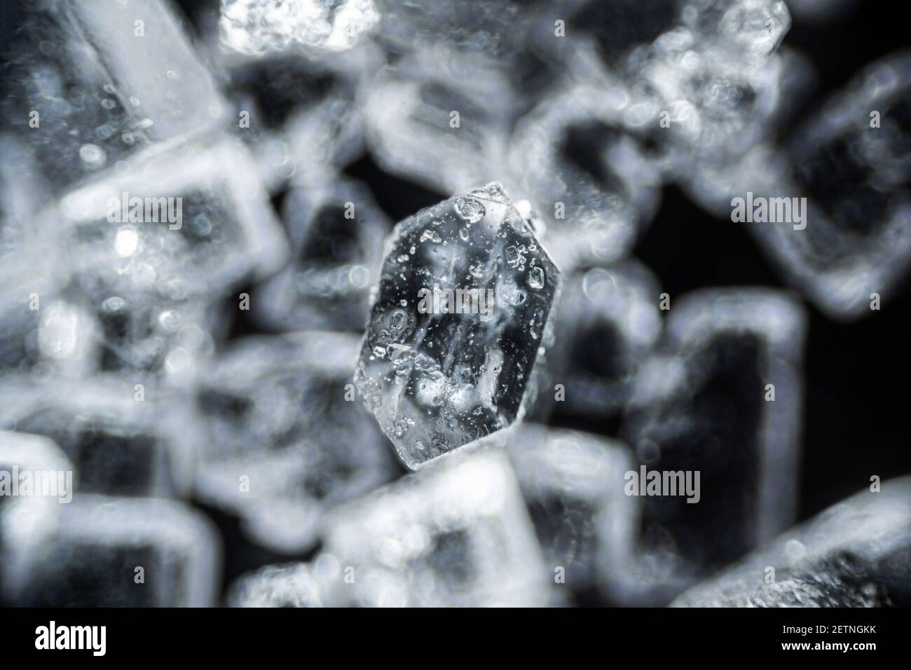 Sugar crystals under microscope hi-res stock photography and images - Alamy